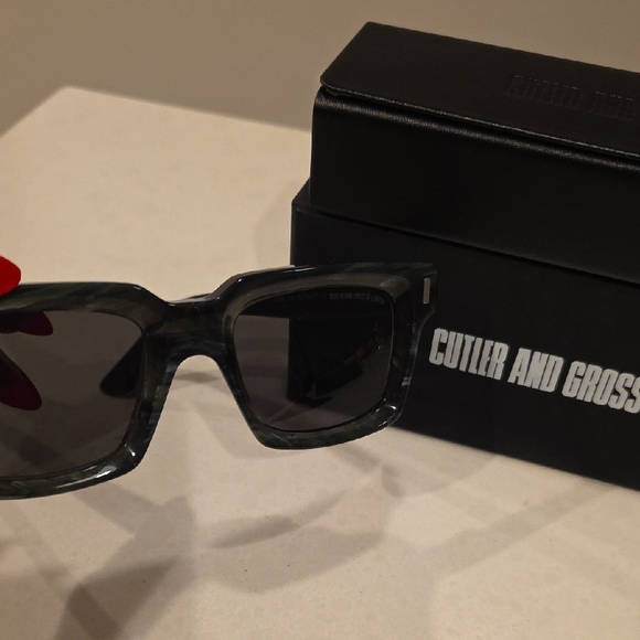 Cutler And Gross | Other | Cutler And Gross Green Sunglasses | Poshmark